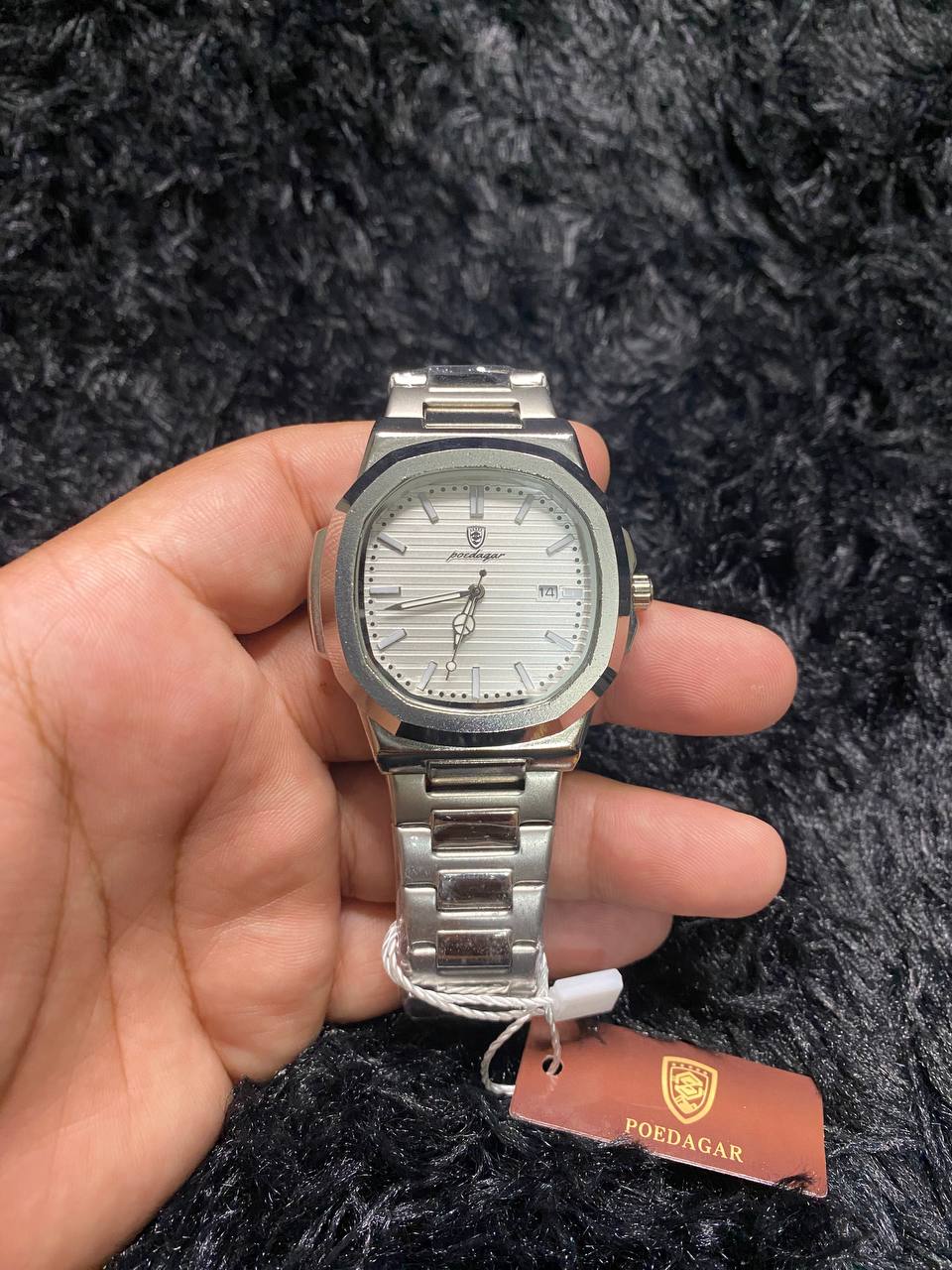 POEDAGAR 613 Men's Luxury Quartz Watch – Luminous Dial – NAGRAM