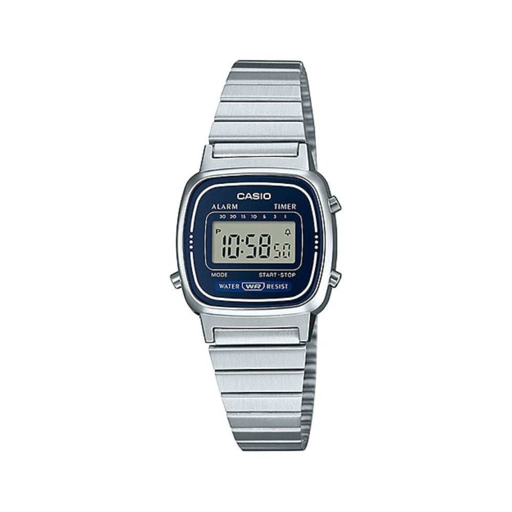 Casio Vintage Digital Ladies Chain Watch LA670WA-2DF – NAGRAM
